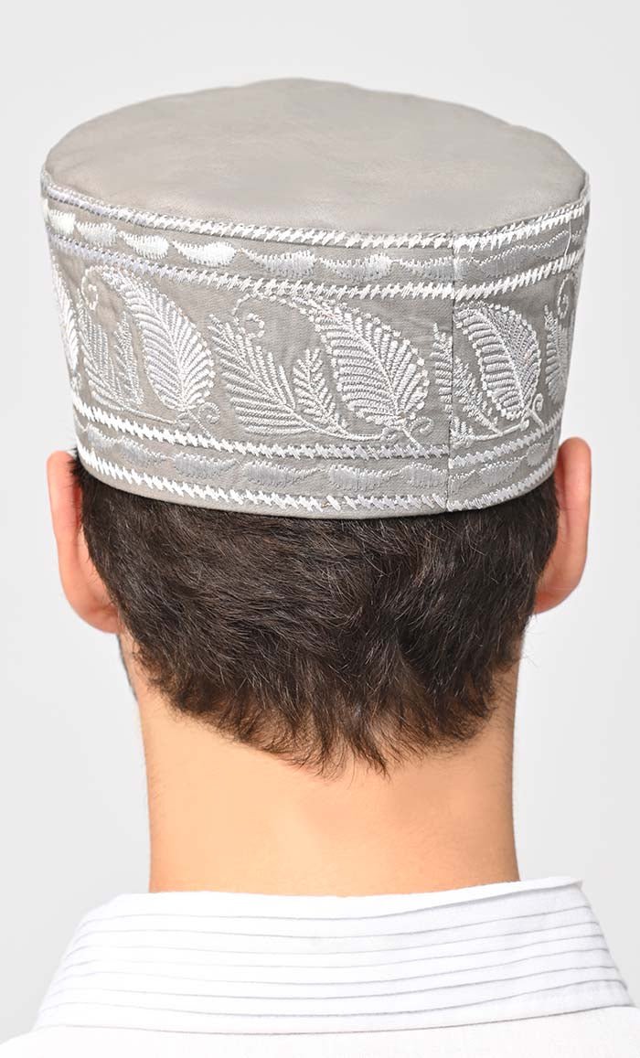 Islamic Embroidered Umair Kufi